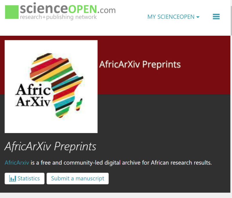 ScienceOpen and the University of South Africa Press launch the preprint server UnisaRxiv